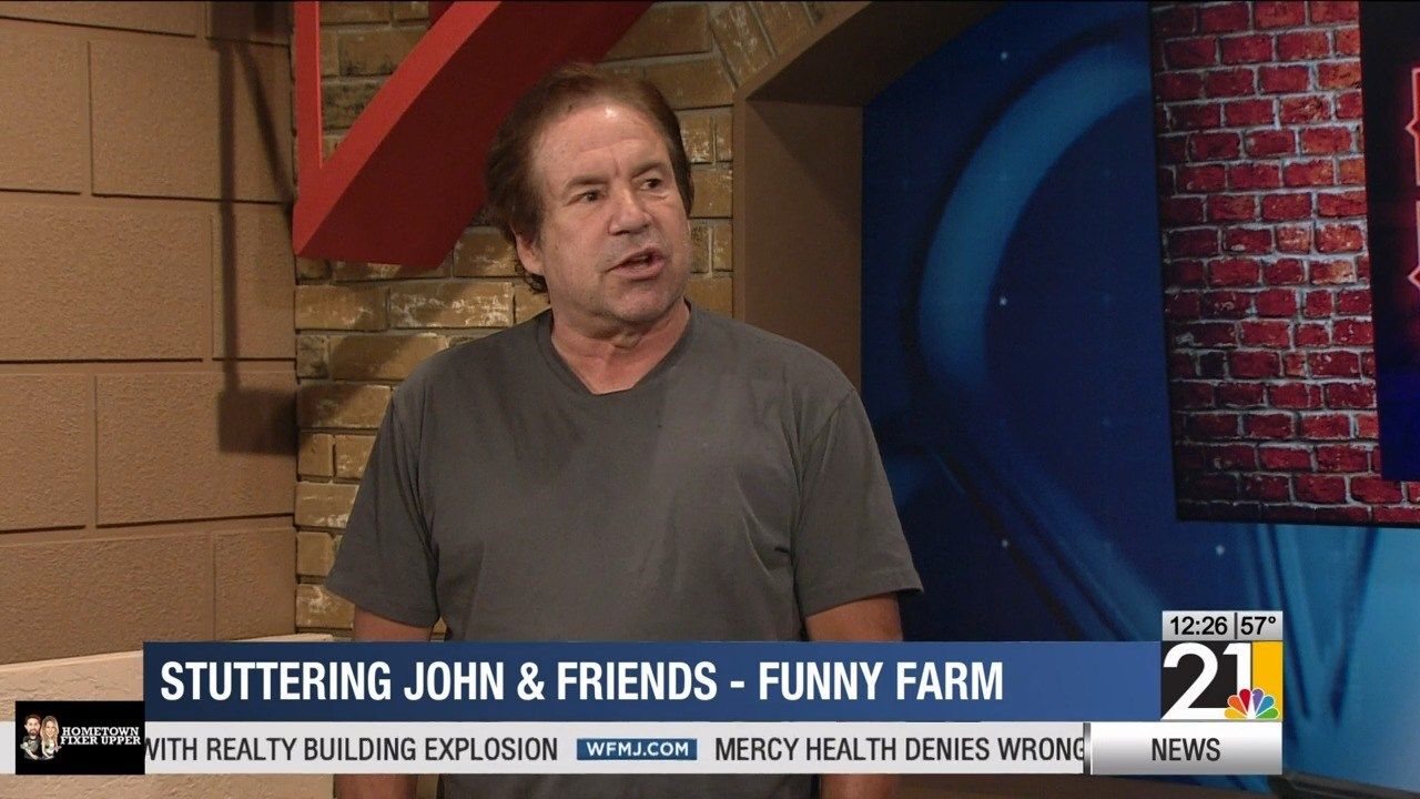 'Stuttering John' Melendez in WFMJ studios - WFMJ.com