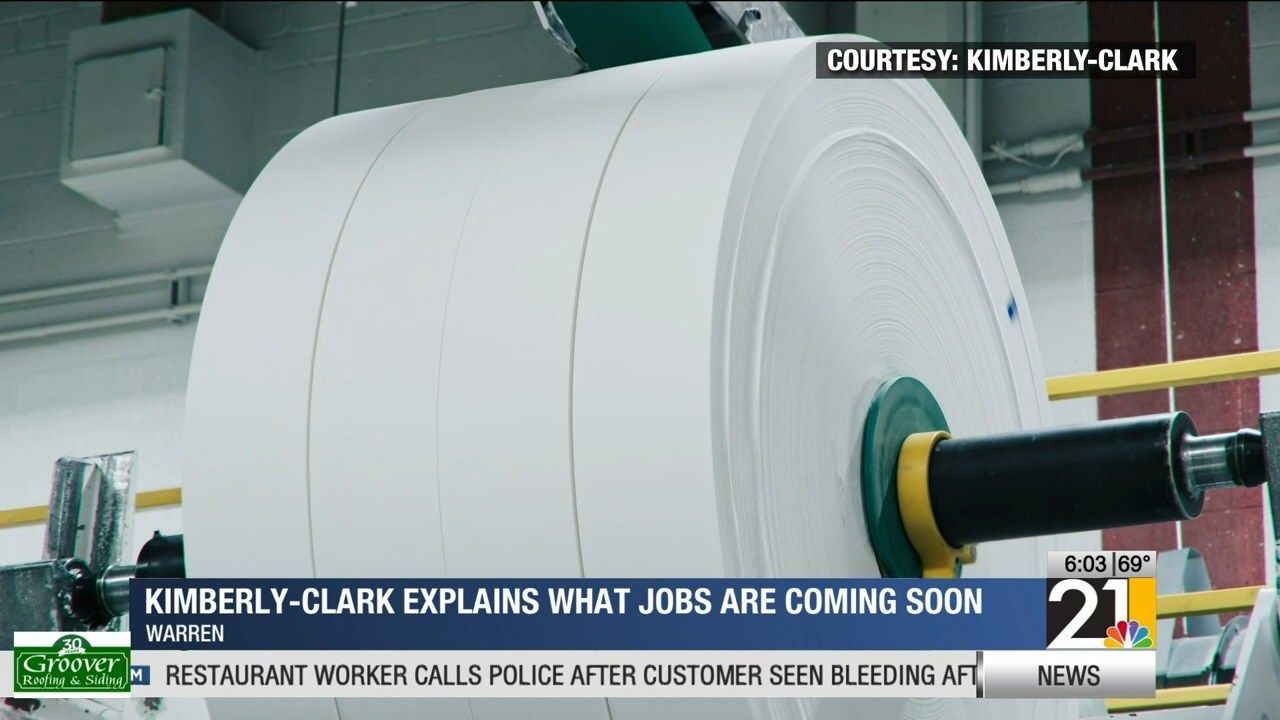 Kimberly-Clark explains what jobs are coming soon to new Warren ...