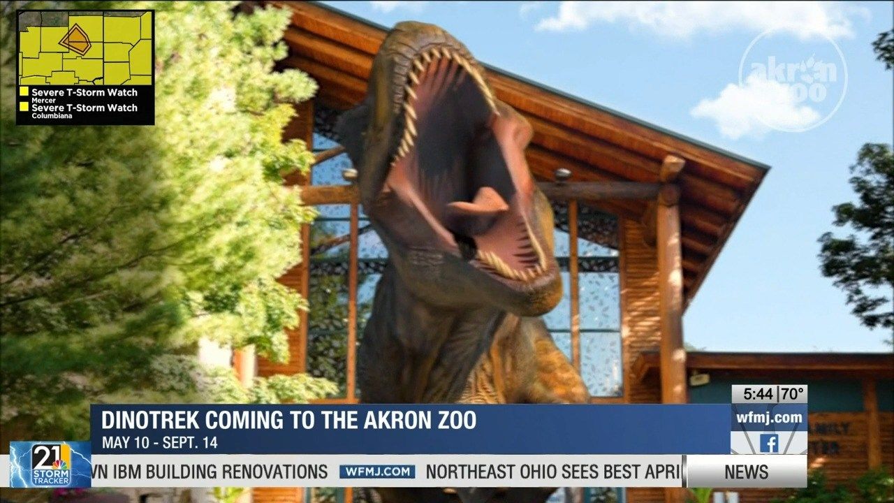 Dinotrek coming to the Akron Zoo - WFMJ.com