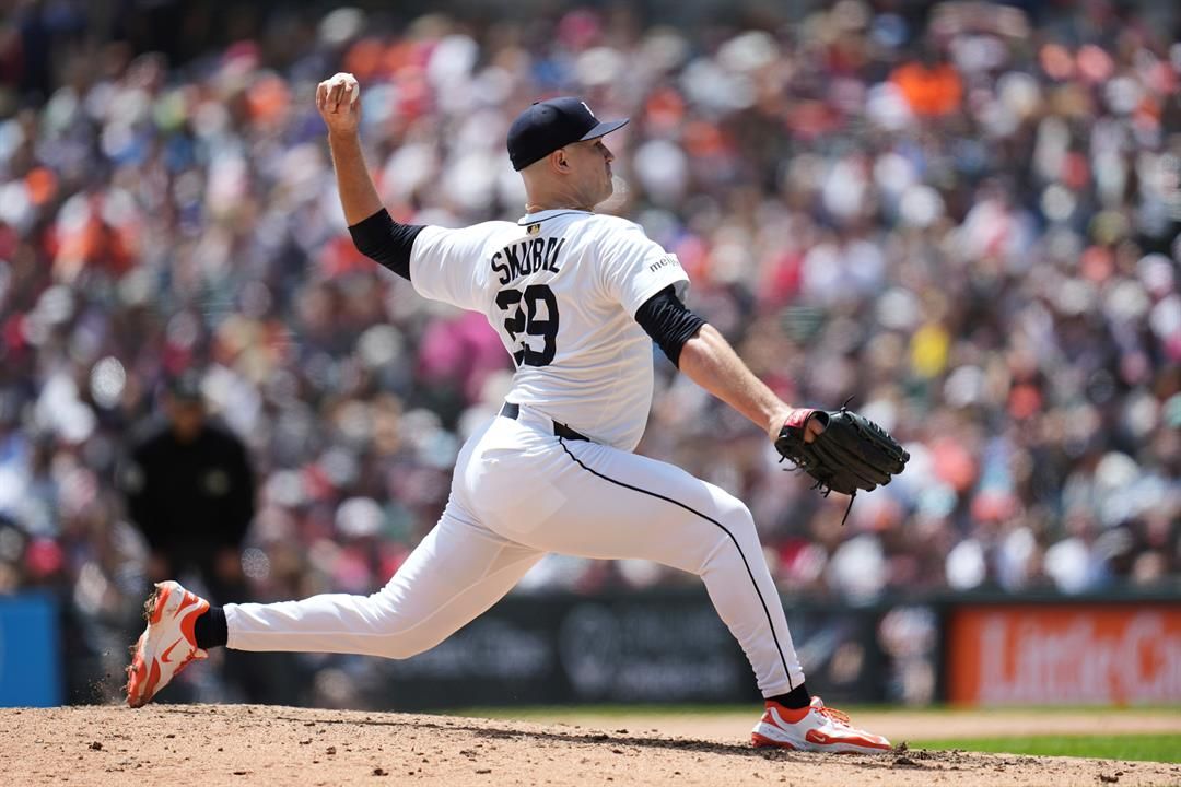 Skubal's 1st complete game and 5-run 4th inning help Tigers beat ...