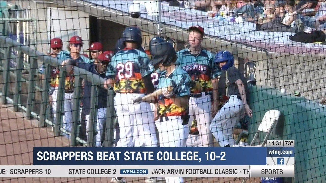 MLB Draft League: Scrappers beat State College, 10-2 - WFMJ.com