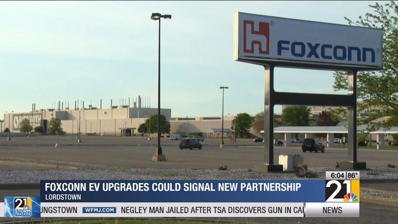 Foxconn EV upgrades could signal new partnership - WFMJ.com