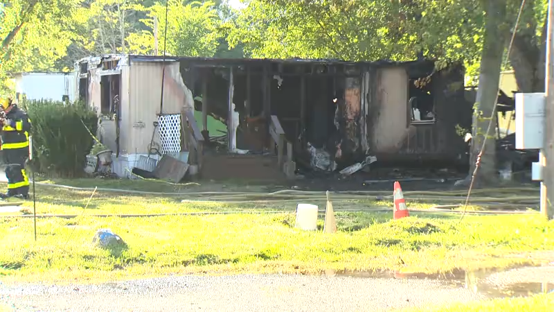 Trailer home in Liberty catches fire again, previous blaze investigated ...