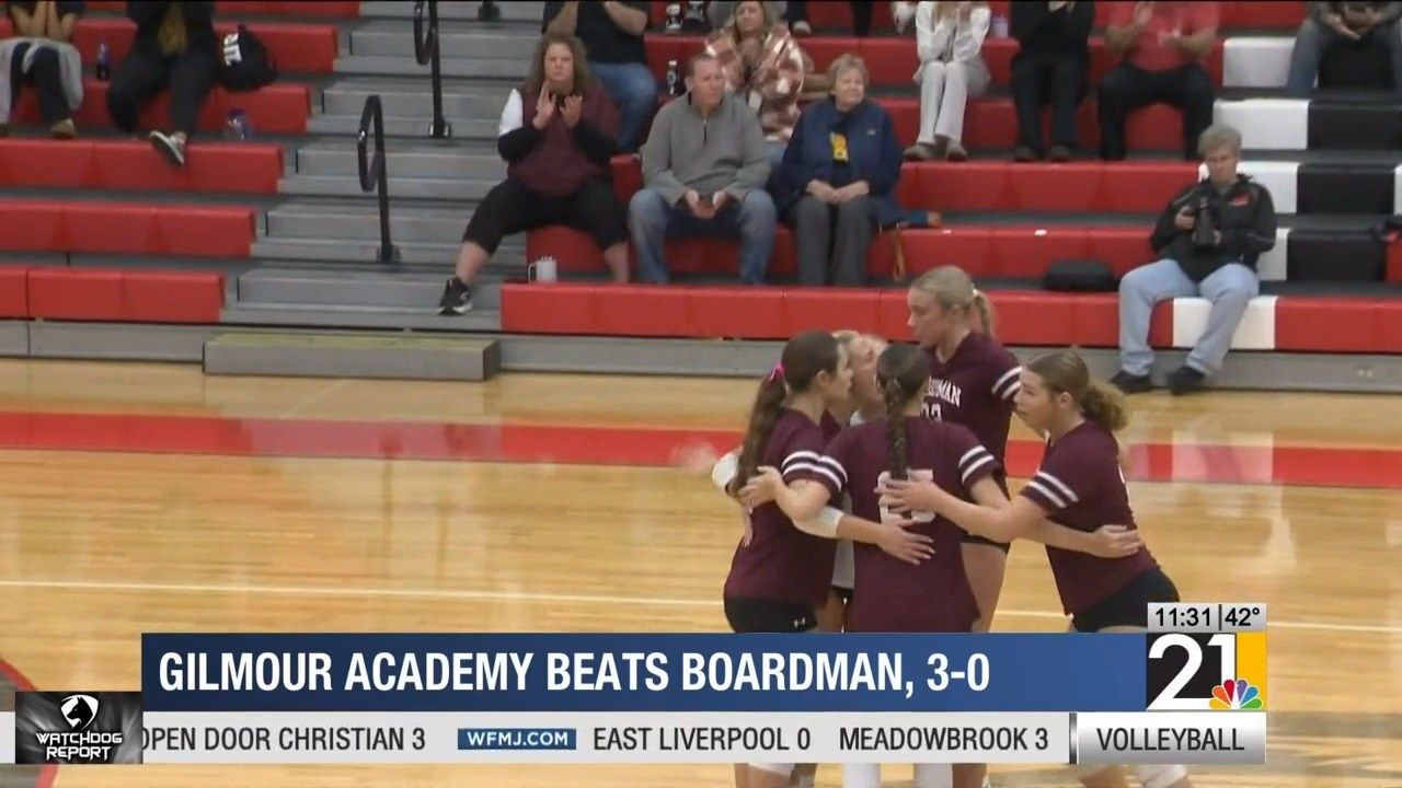 Volleyball Tournament: Boardman falls to Gilmour Academy, 3-0 - WFMJ.com