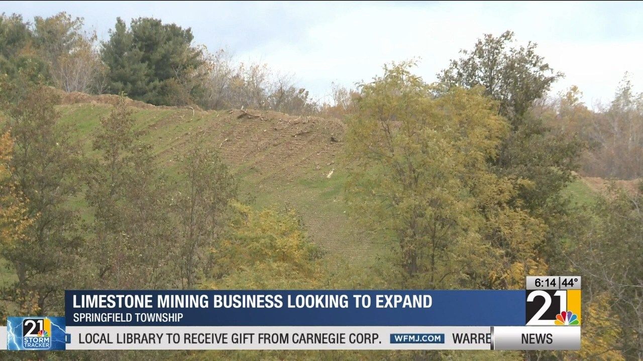Limestone mining business looking to expand - WFMJ.com