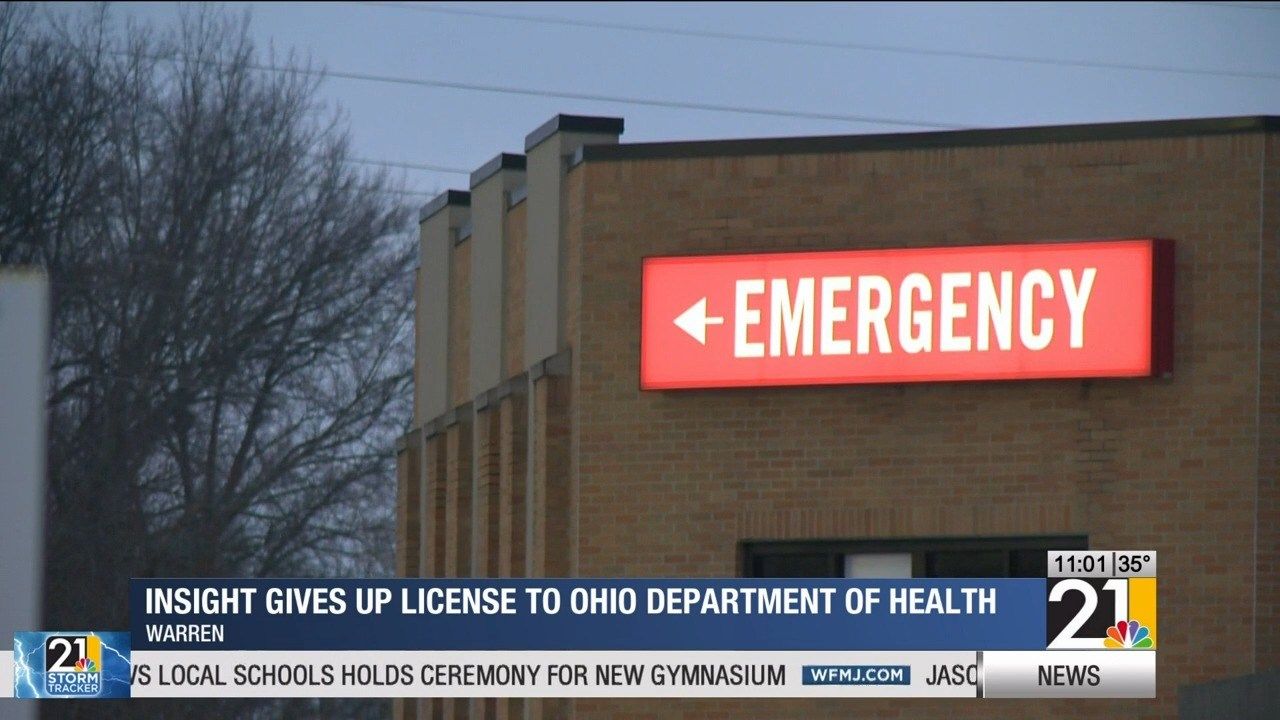 Insight gives up license to Ohio Department of Health - WFMJ.com