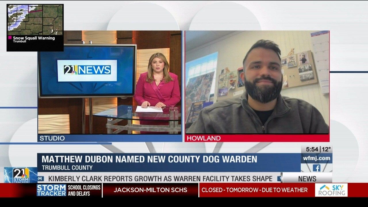 Matthew Dubon named new county dog warden - WFMJ.com