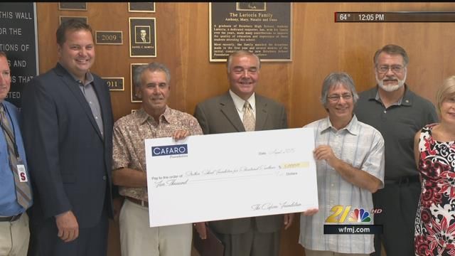 Cafaro Foundation grants Struthers School District $5,000 - WFMJ.com